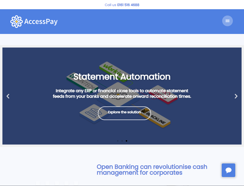AccessPay: The Corporate-to-Bank integration platform.