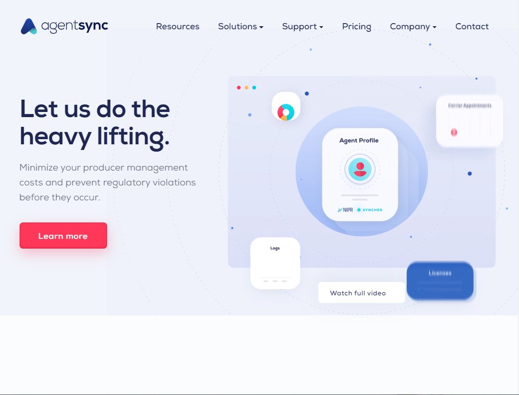 Agentsync: High-tech for the insurance industry.