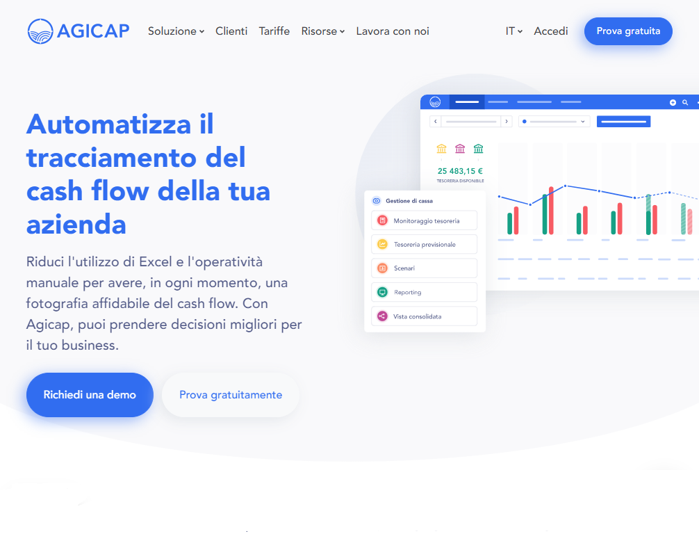 Agicap: Un software a medida para la gestión de tesorería.
