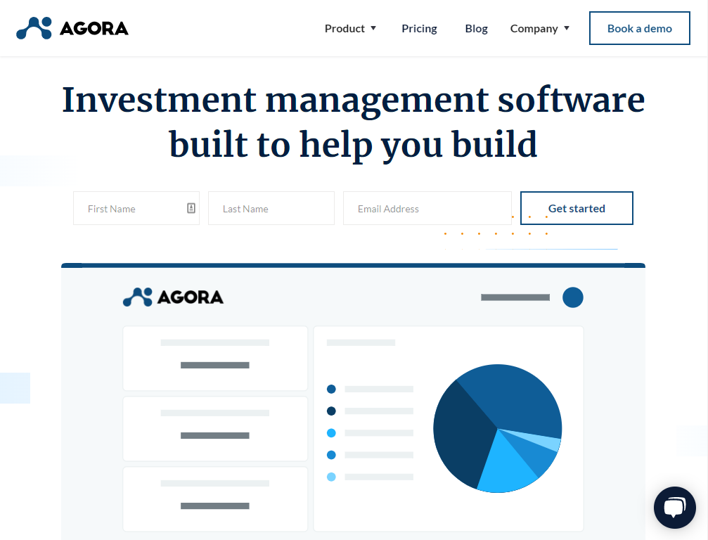Agora: Real estate investment management platform.