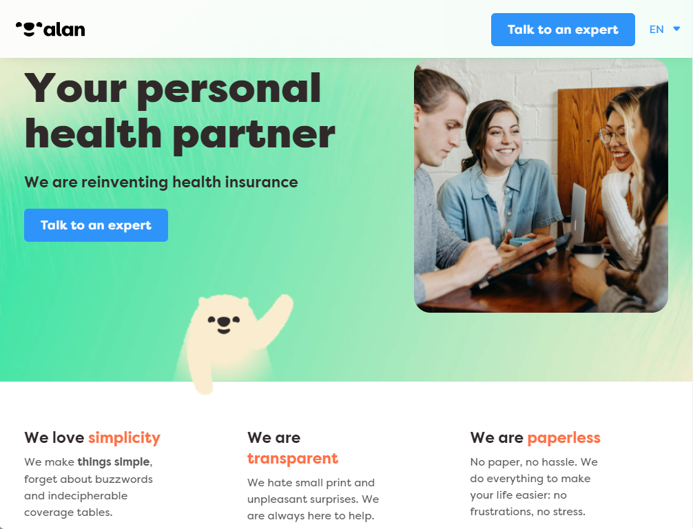 Alan: Reshaping health insurance
