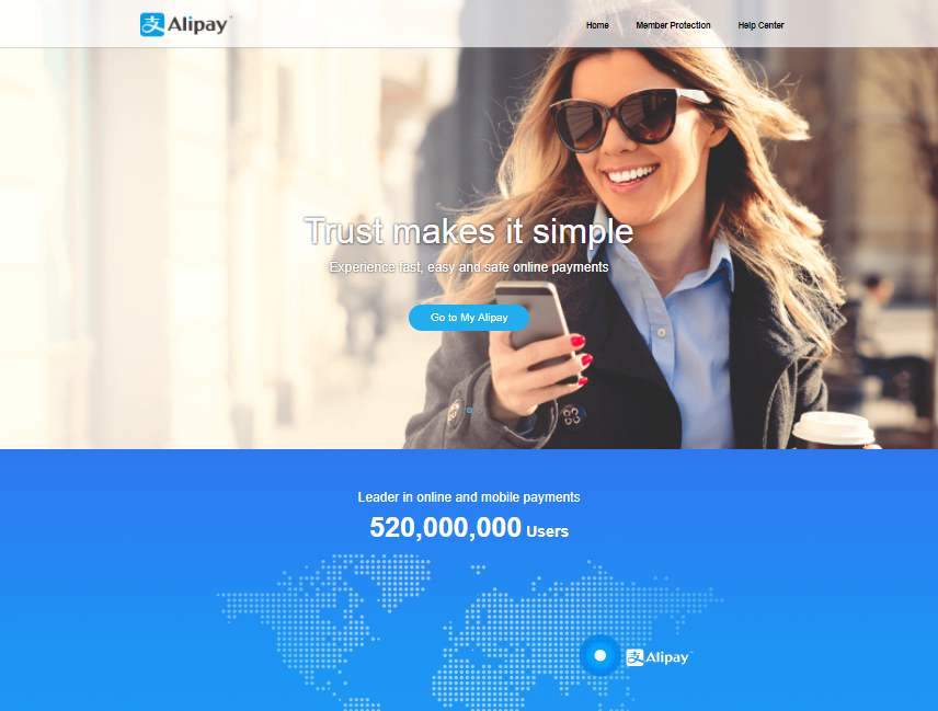 Alipay: Experience fast, easy and safe online payments