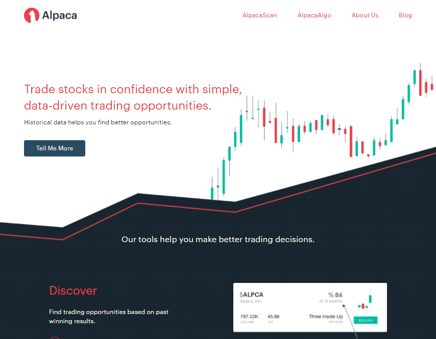 Alpaca: Big Data and AI for financial trading