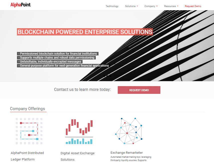 Alphapoint: Blockchain Solutions & Digital Asset Exchange Software