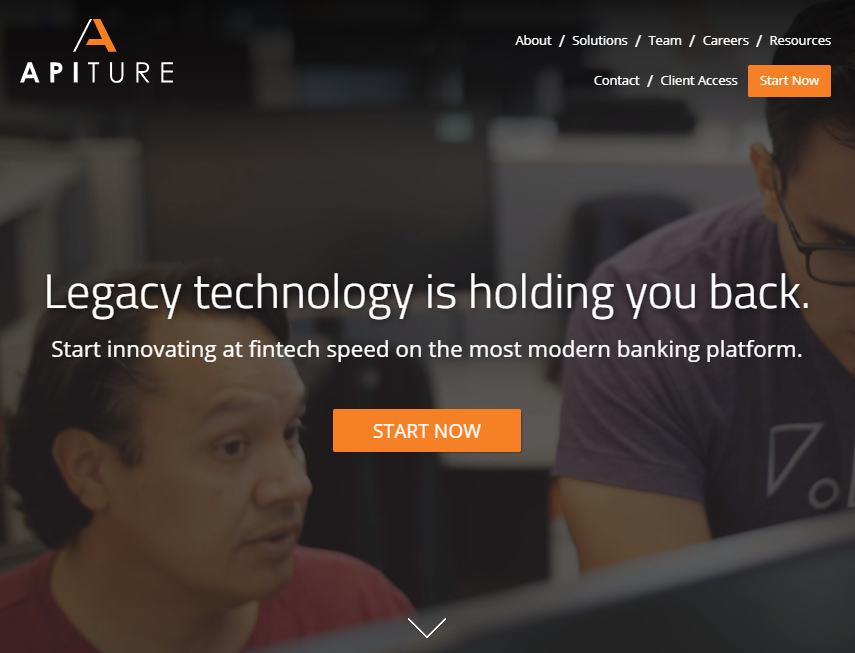 Apiture: Legacy technology is holding you back.