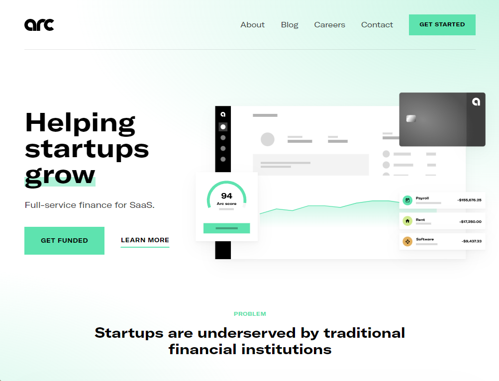 Arc Technologies: The better alternative to software startup financing ...
