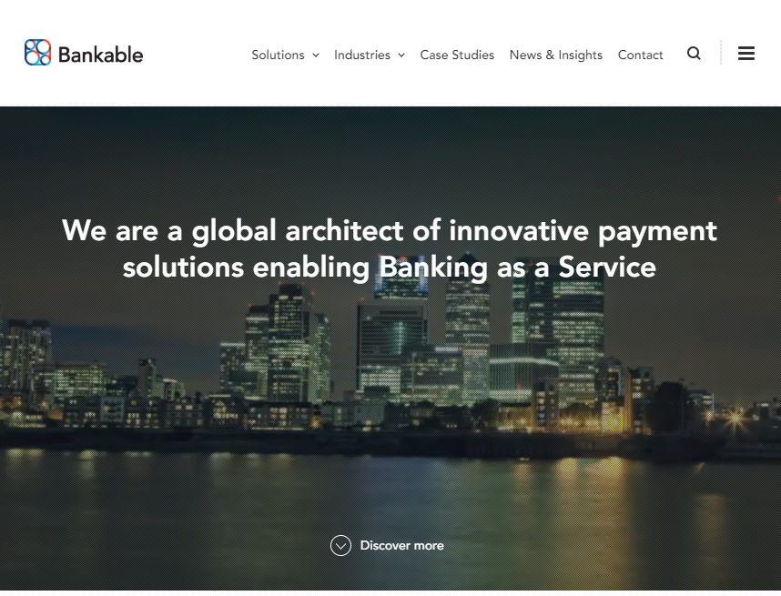 Bankable: Banking as a Service - Bankable