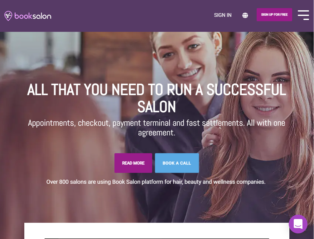 Book Salon: All that you need to run a successful salon.