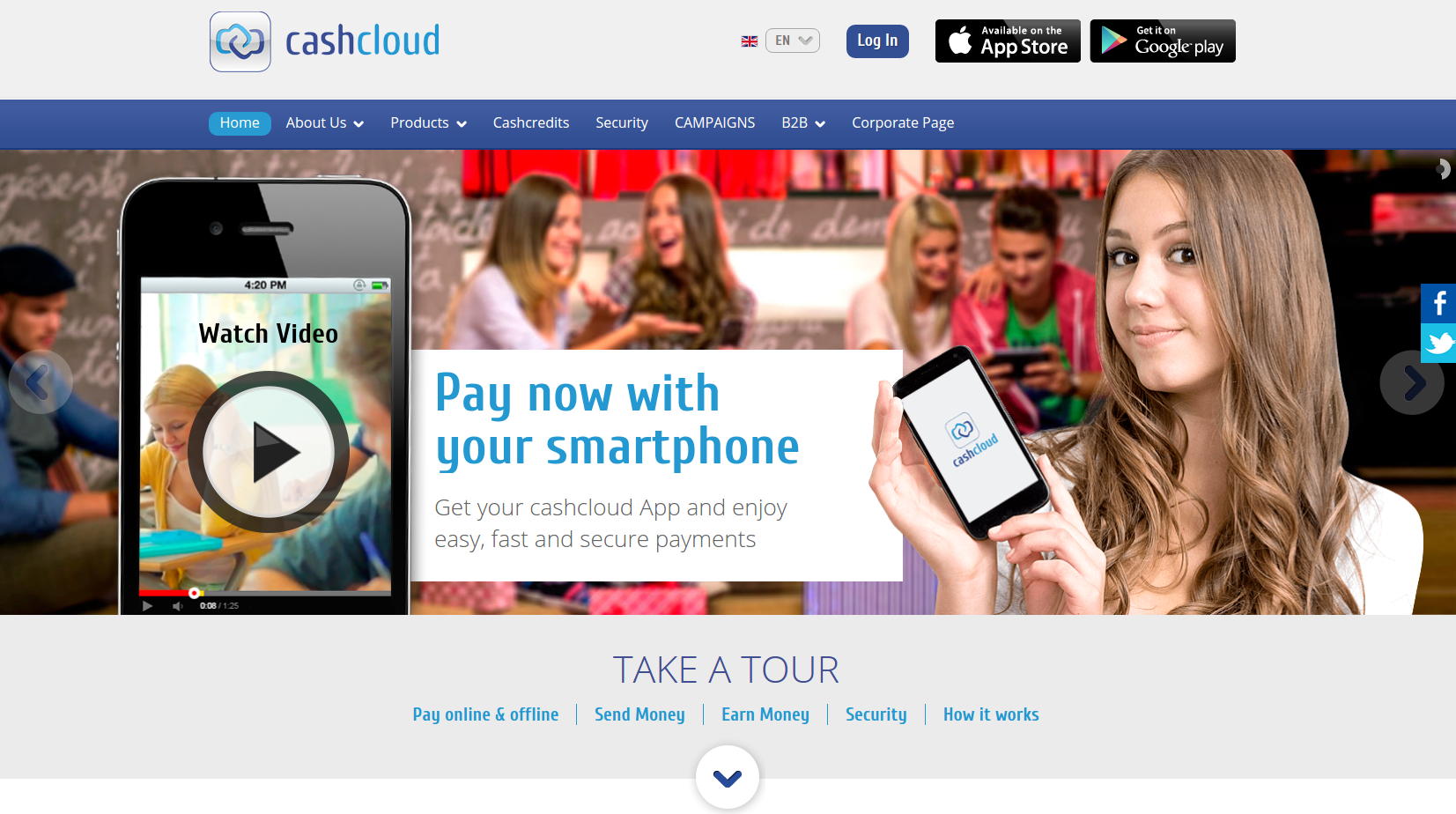Cashcloud: Pay now with your smartphone.