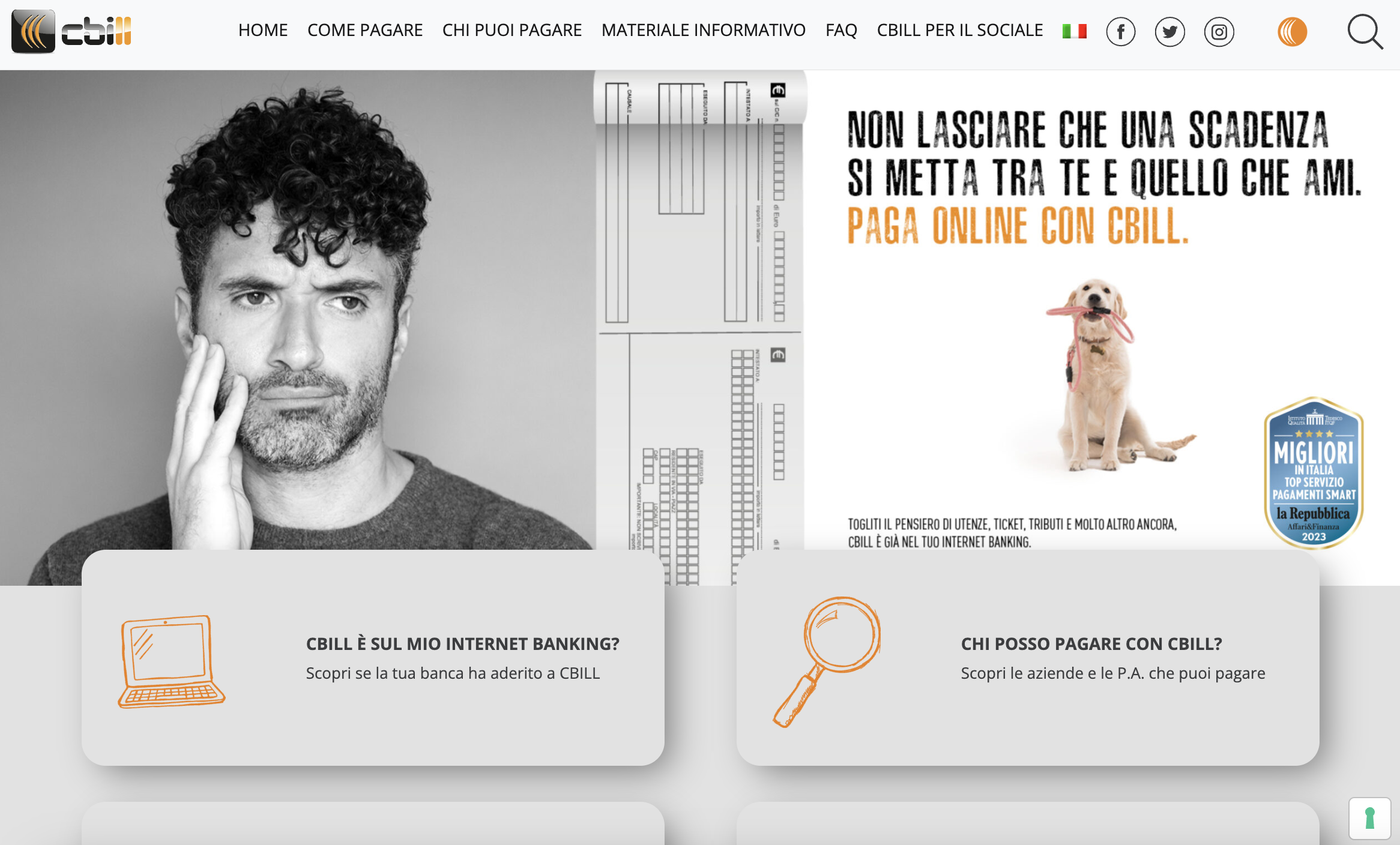 CBILL: Non lasciare che una scadenza si metta tra te e quello che ami.