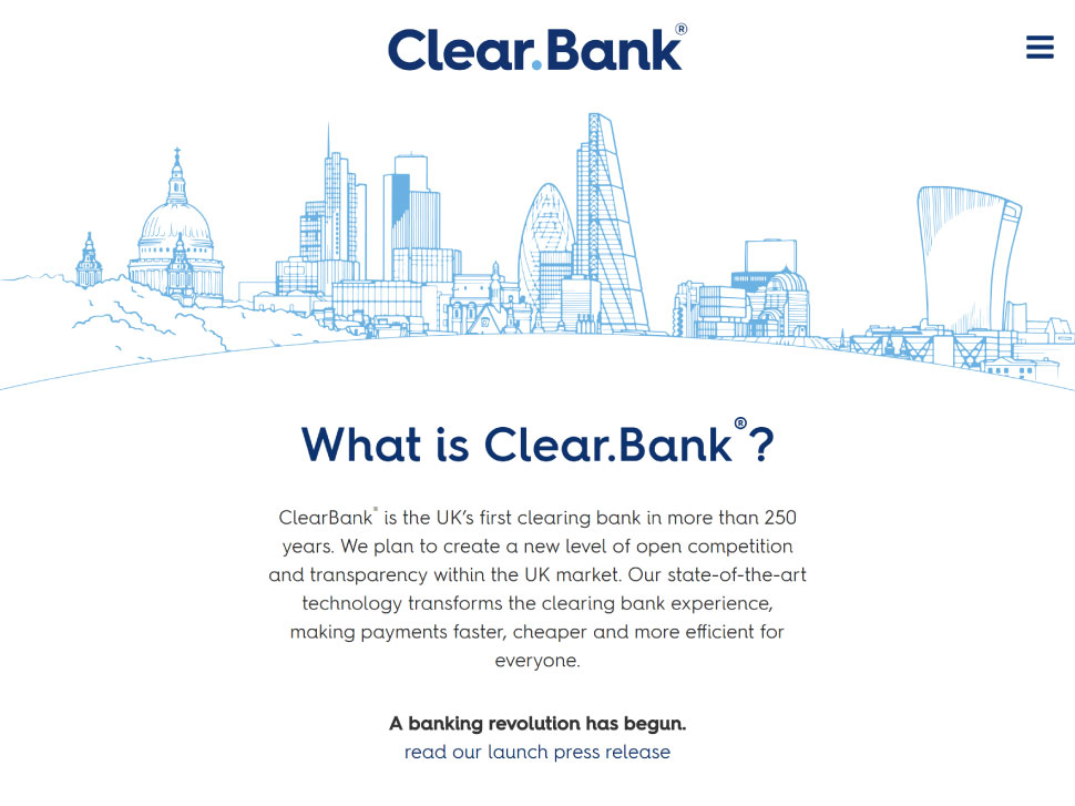 ClearBank: A banking revolution has begun.