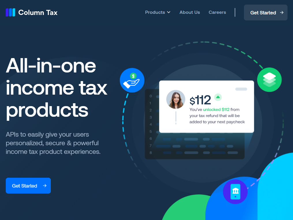Column Tax: All-in-one income tax products.