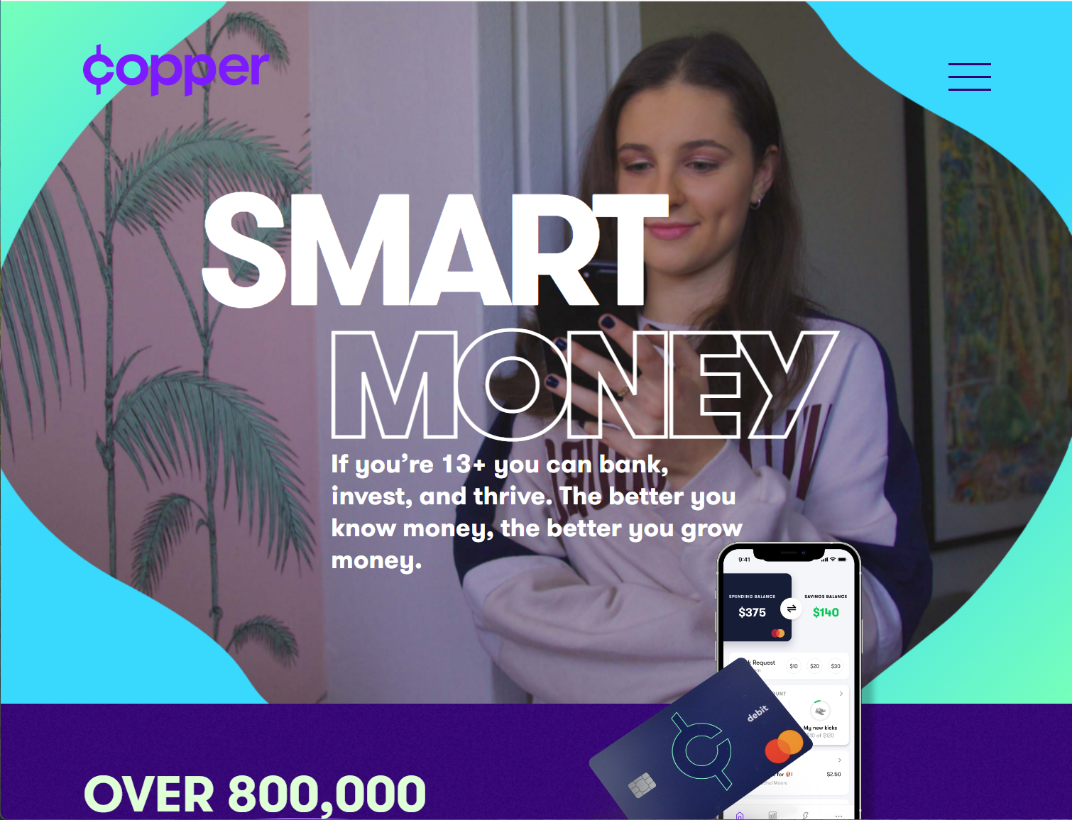 Copper: Copper is the digital bank for teens built with the mission of ...