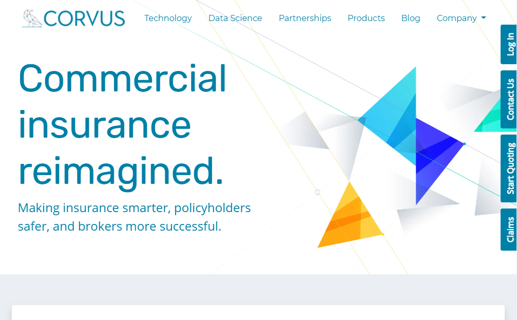 Corvus Insurance: Commercial insurance reimagined.