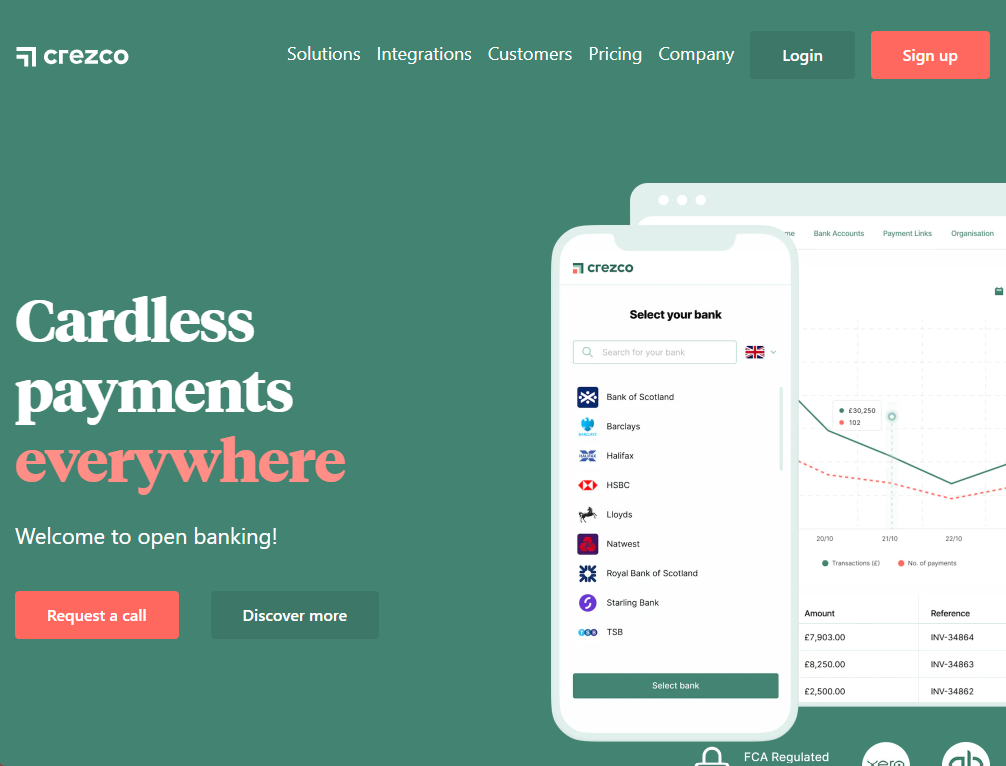 Crezco: Cardless payments everywhere.