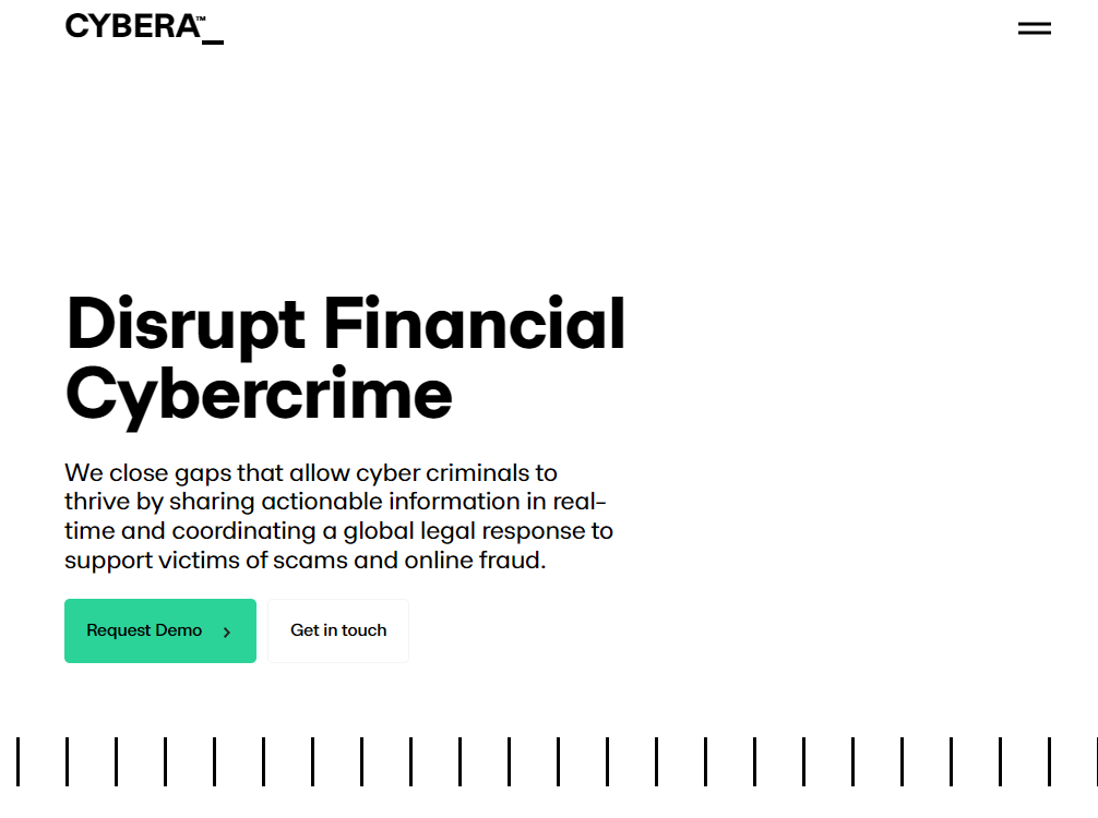 Cybera: Disrupt Financial Cybercrime.