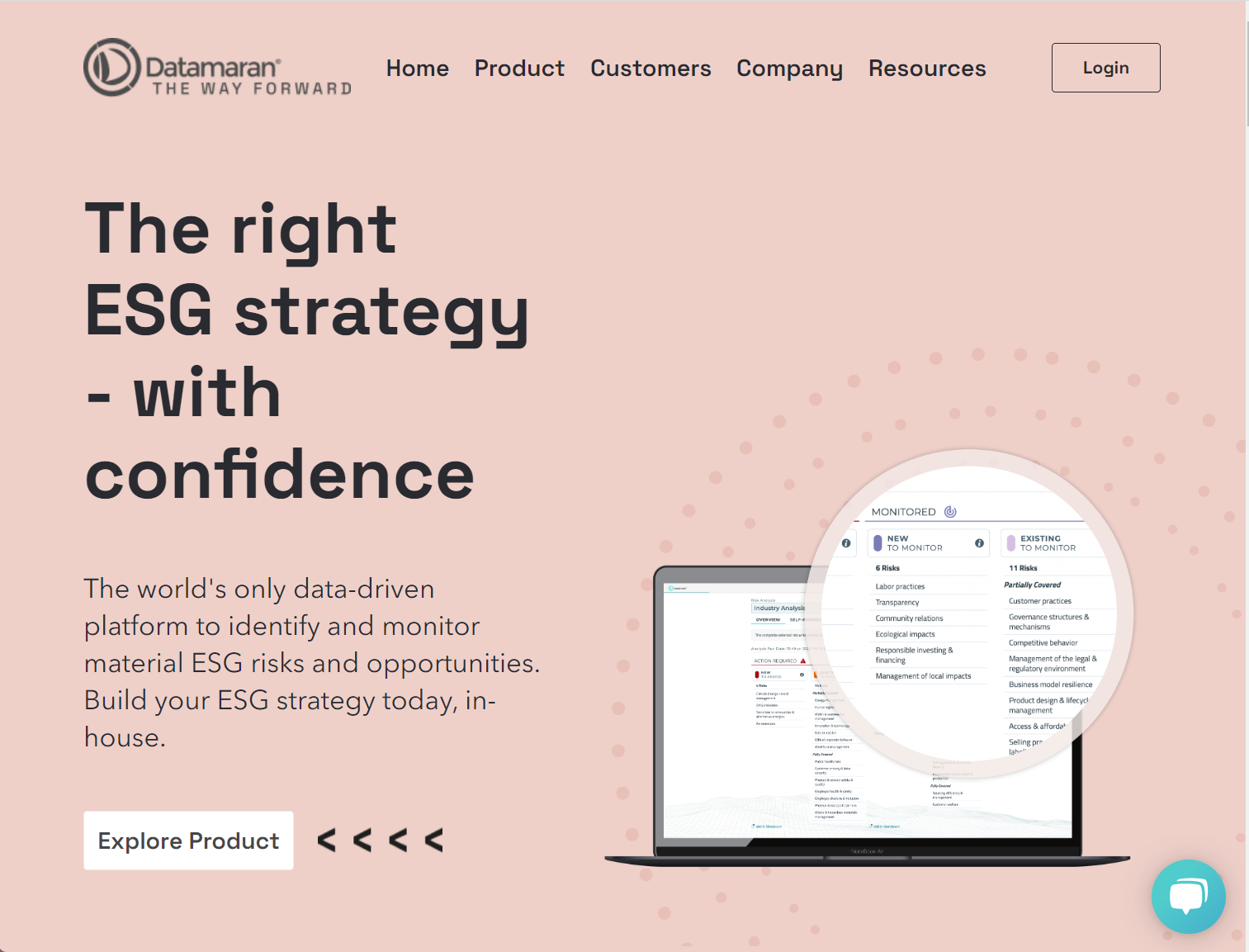 Datamaran: The right ESG strategy - with confidence.
