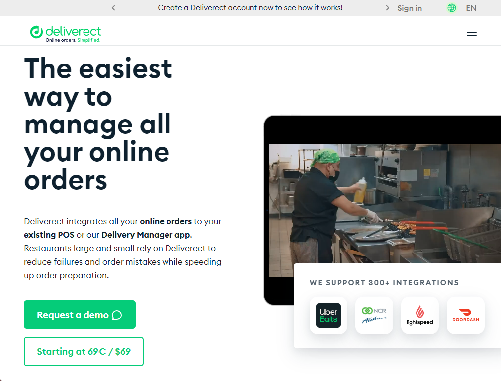Deliverect: Online Orders. Simplified.