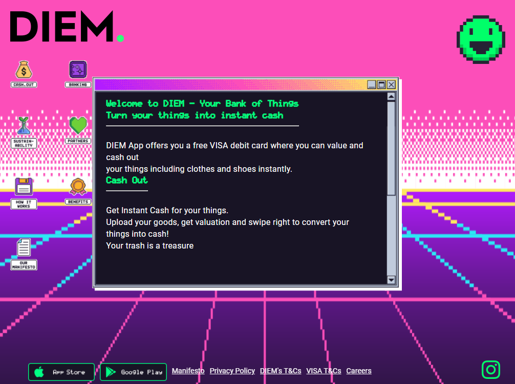 DIEM: Discover wealth right in your home.