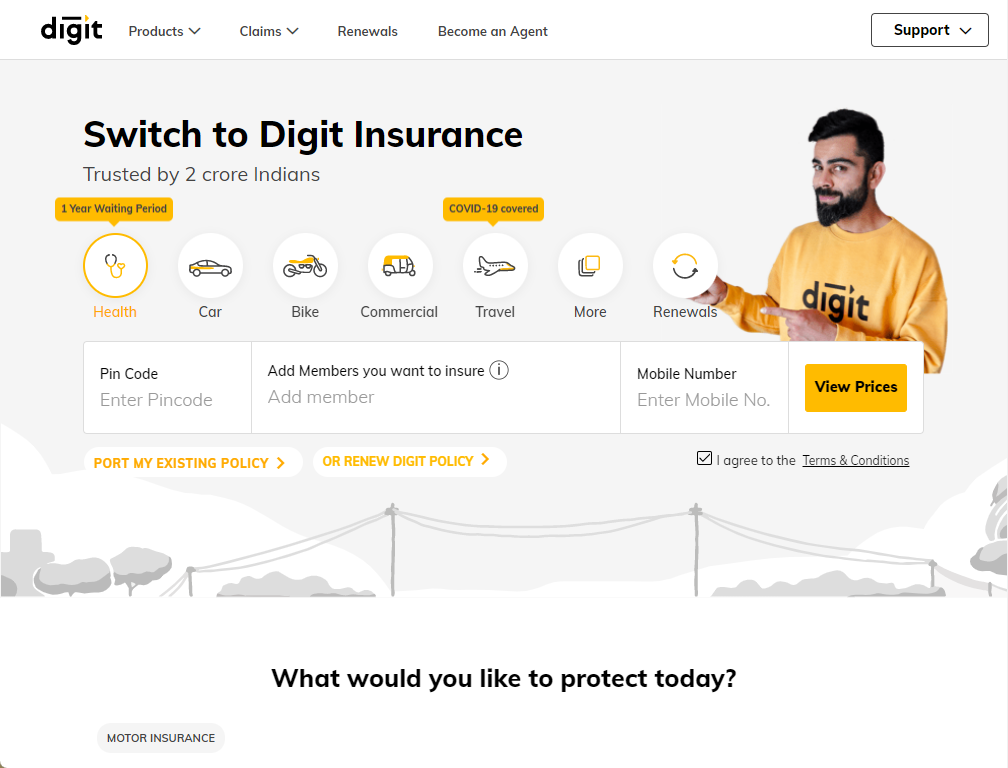 Digit Insurance: Virat Kohli and 3 Cr Indians have switched to Digit ...