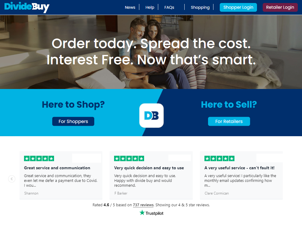 DivideBuy: Spread the cost of purchases using Interest Free Credit ...