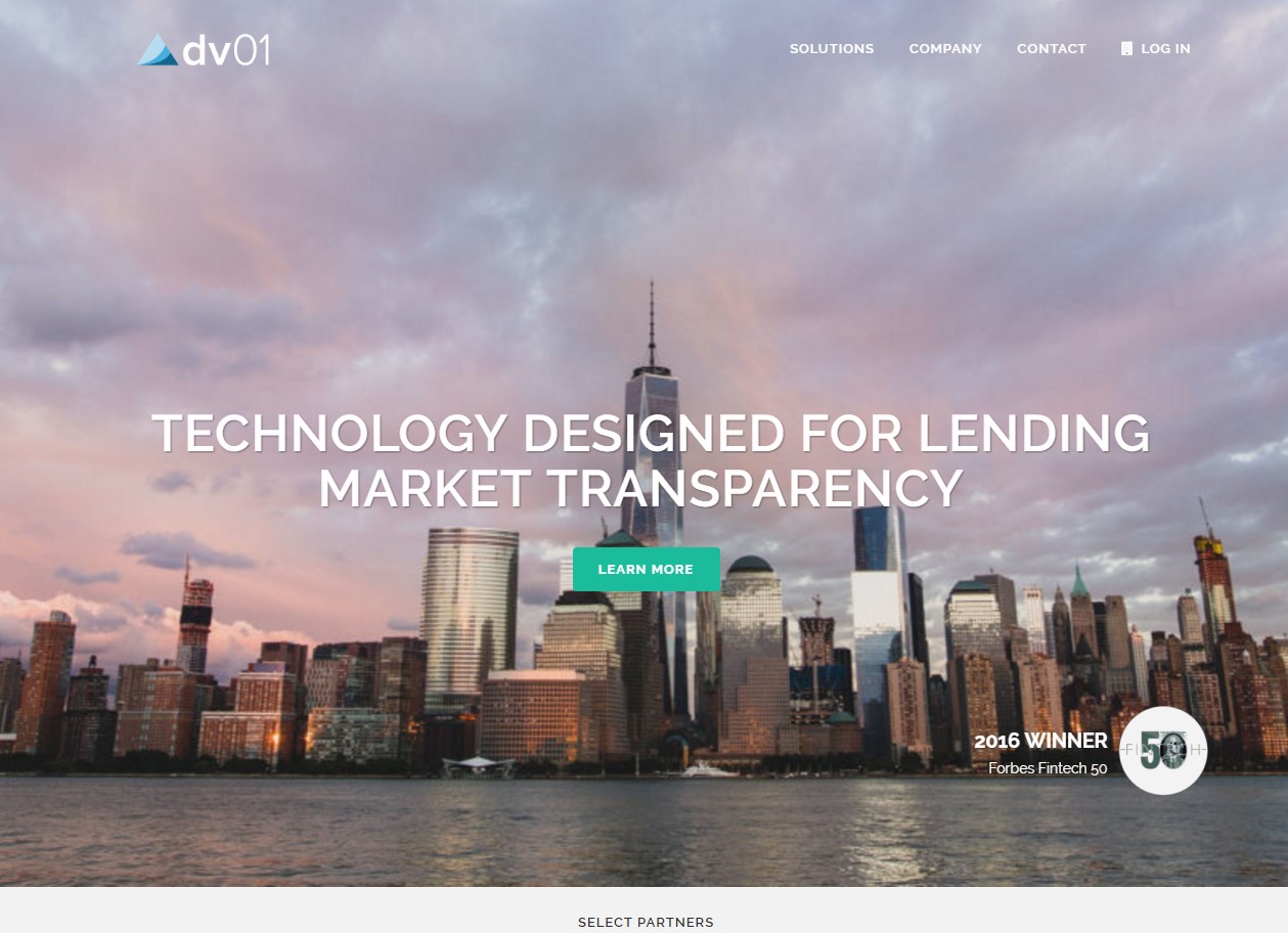 dv01: Technology Designed for Lending Market Transparency