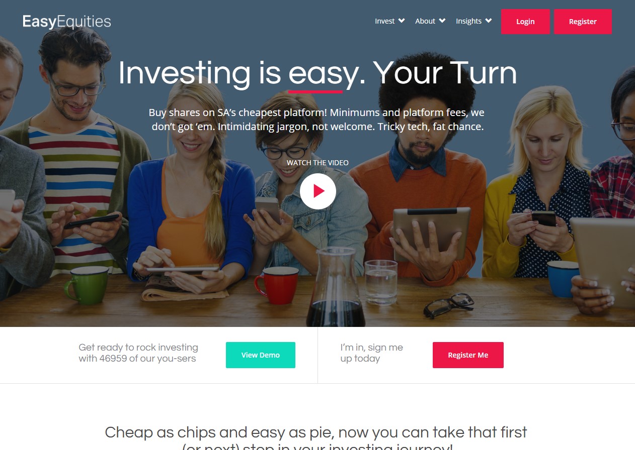 Easy Equities: Investing is easy. Your Turn