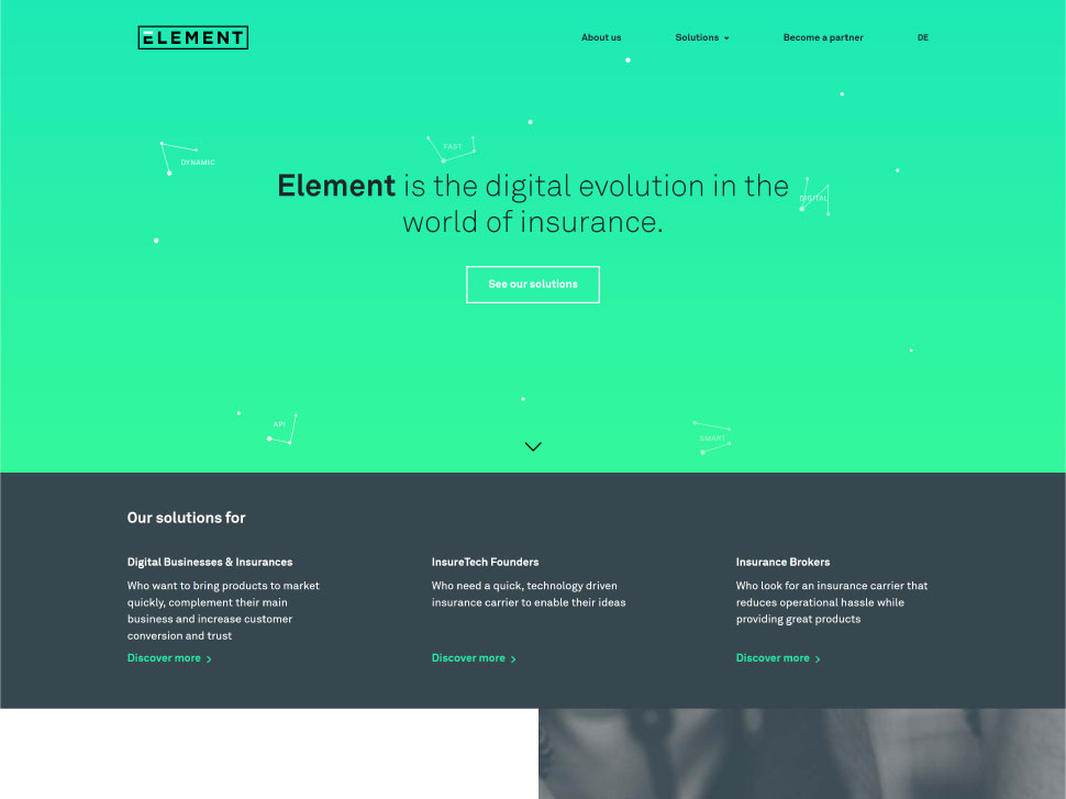 Element: Element is the digital evolution in the world of insurance
