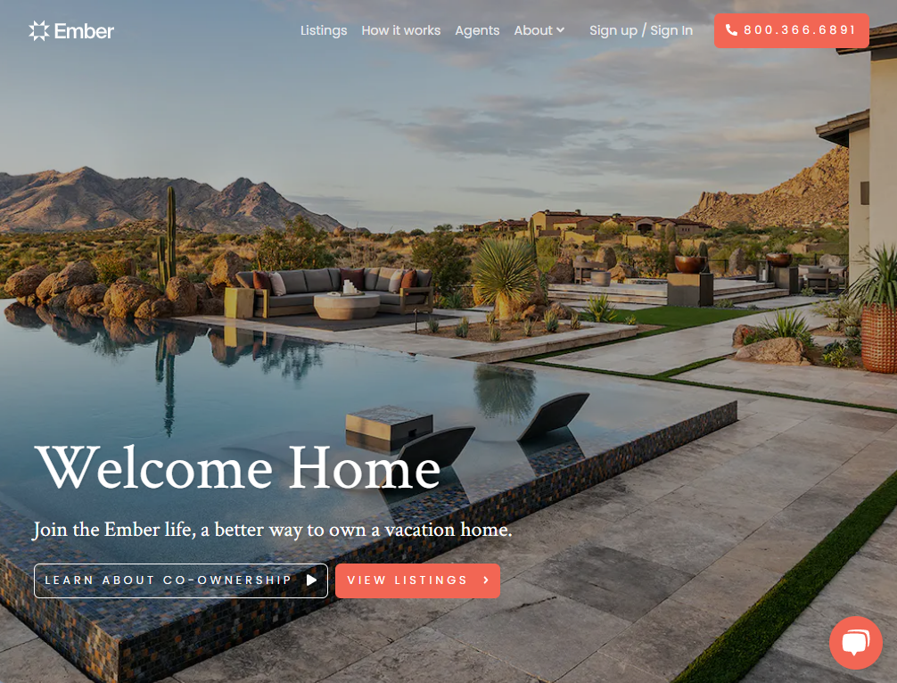 Ember: Join the Ember life, a better way to own a vacation home.