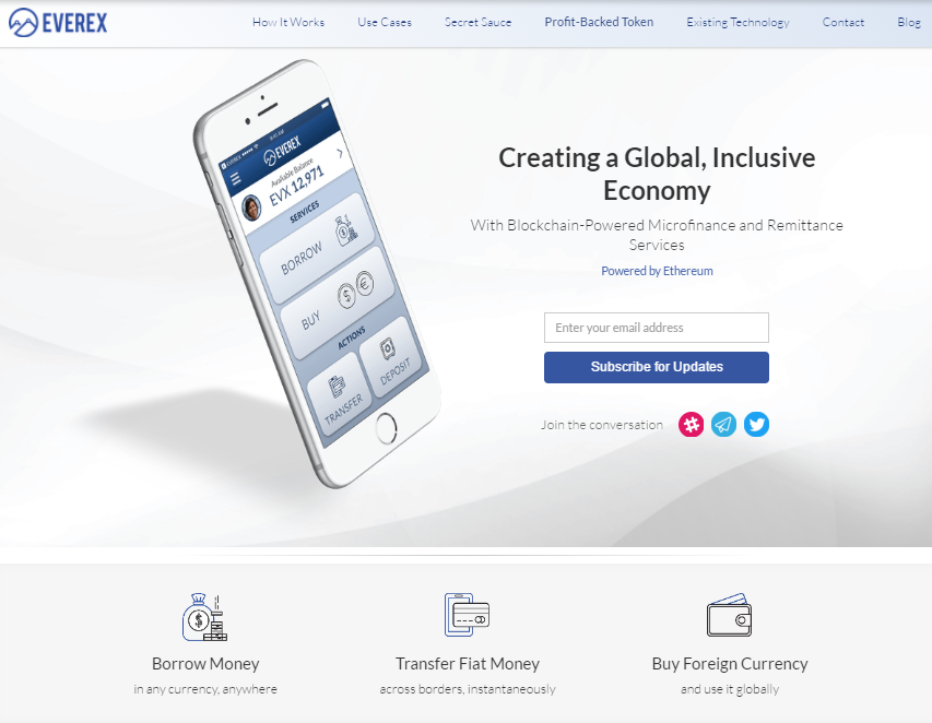 Everex: Creating a Global, Inclusive Economy