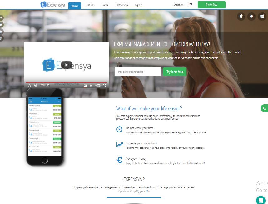 Expensya: Expensya, ultimate expense reporting