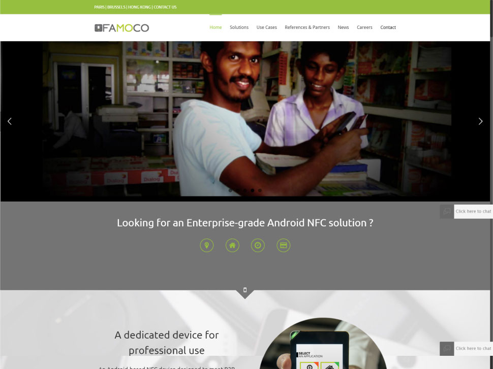Famoco: Android NFC reader for professional use to accelerate large ...