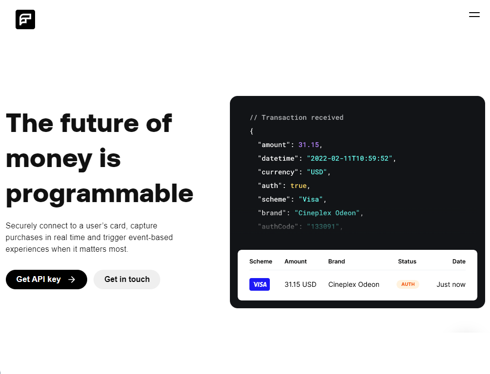 Fidel API: The future of money is programmable.
