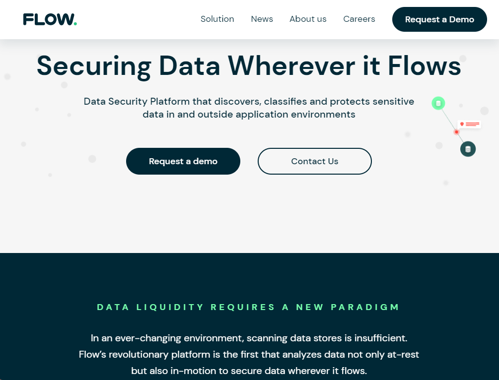 Flow Security: Data security platform built for data liquidity.