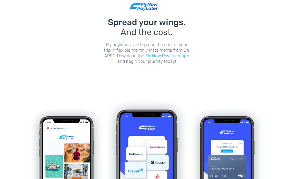 Fly Now Pay Later: Stop waiting, start travelling