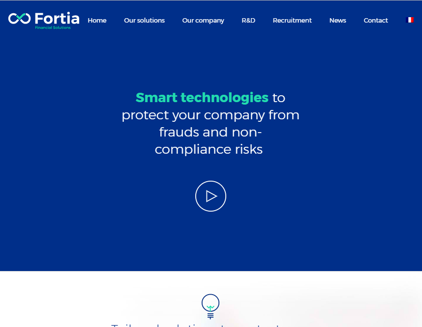 Fortia: Smart technologies to protect your company from frauds and non ...