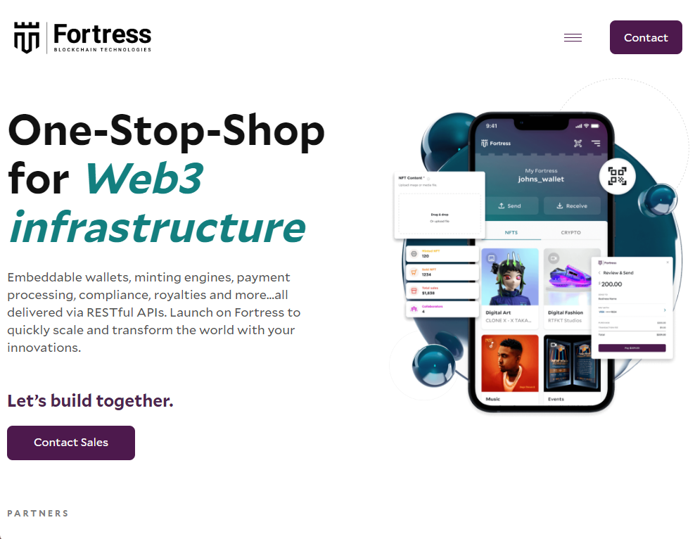 Fortress Blockchain Technologies: One-Stop-Shop for Web3 infrastructure.
