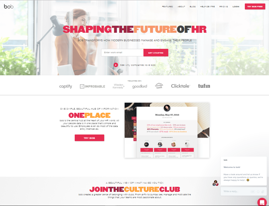 Hibob: HR and employee benefits platform for small to medium-sized ...