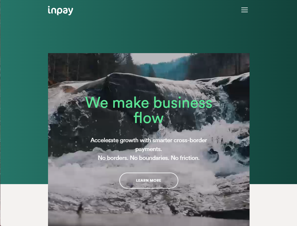 Inpay: Low-cost, real-time cross-border payments to 100+ countries.