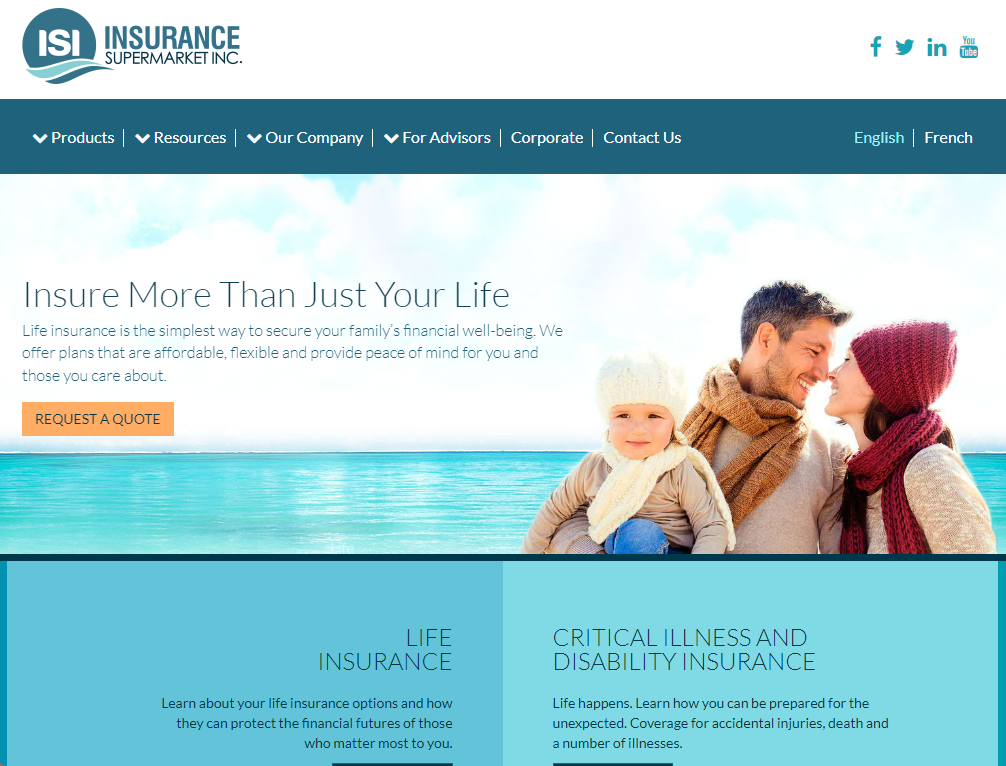 Insurance Supermarket: Insure more than just your life.