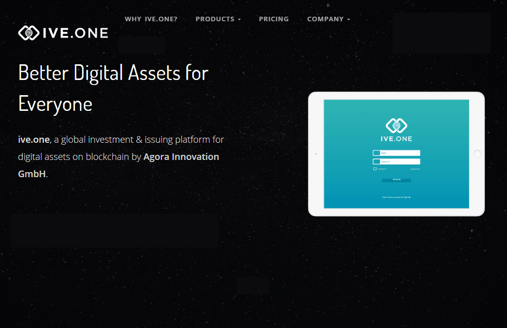 IVE.ONE: Better Digital Assets for Everyone
