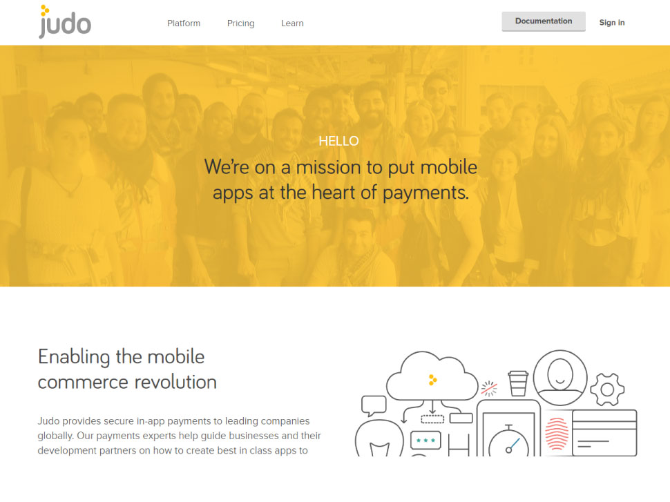 Judo: We’re on a mission to put mobile apps at the heart of payments.