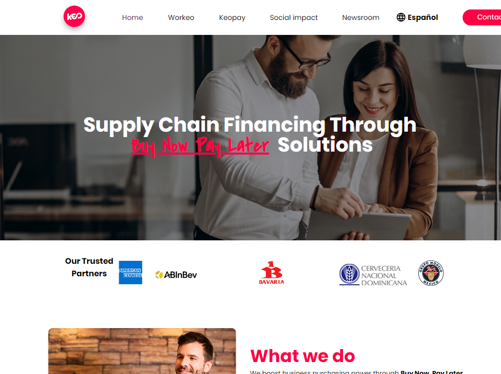 KEO World: We boost business purchasing power through BNPL solutions.