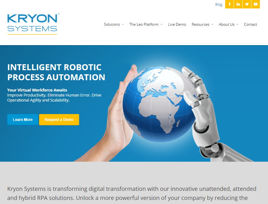 Kryon Systems: Robotic Process Automation
