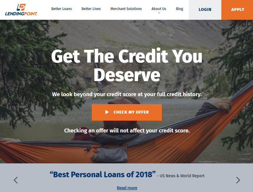 LendingPoint: Leading online direct loan provider