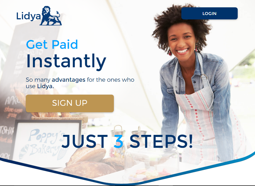 Lidya: Get paid instantly
