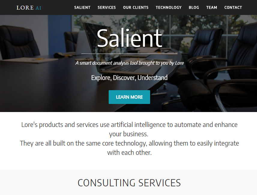Lore Ai: A smart document analysis tool brought to you by Lore