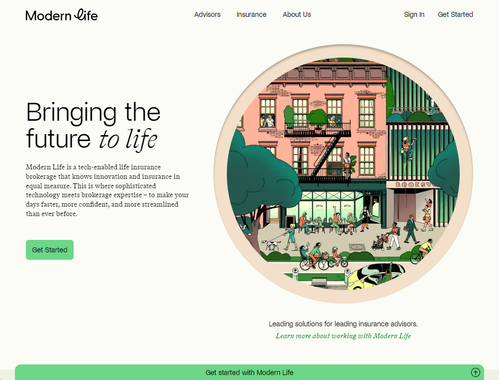 Modern Life: Bringing the future to life.
