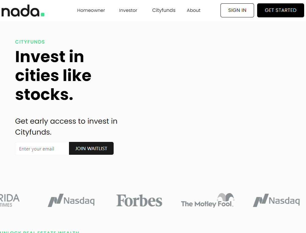 Nada: Unlocking a piece of real estate for everyone.