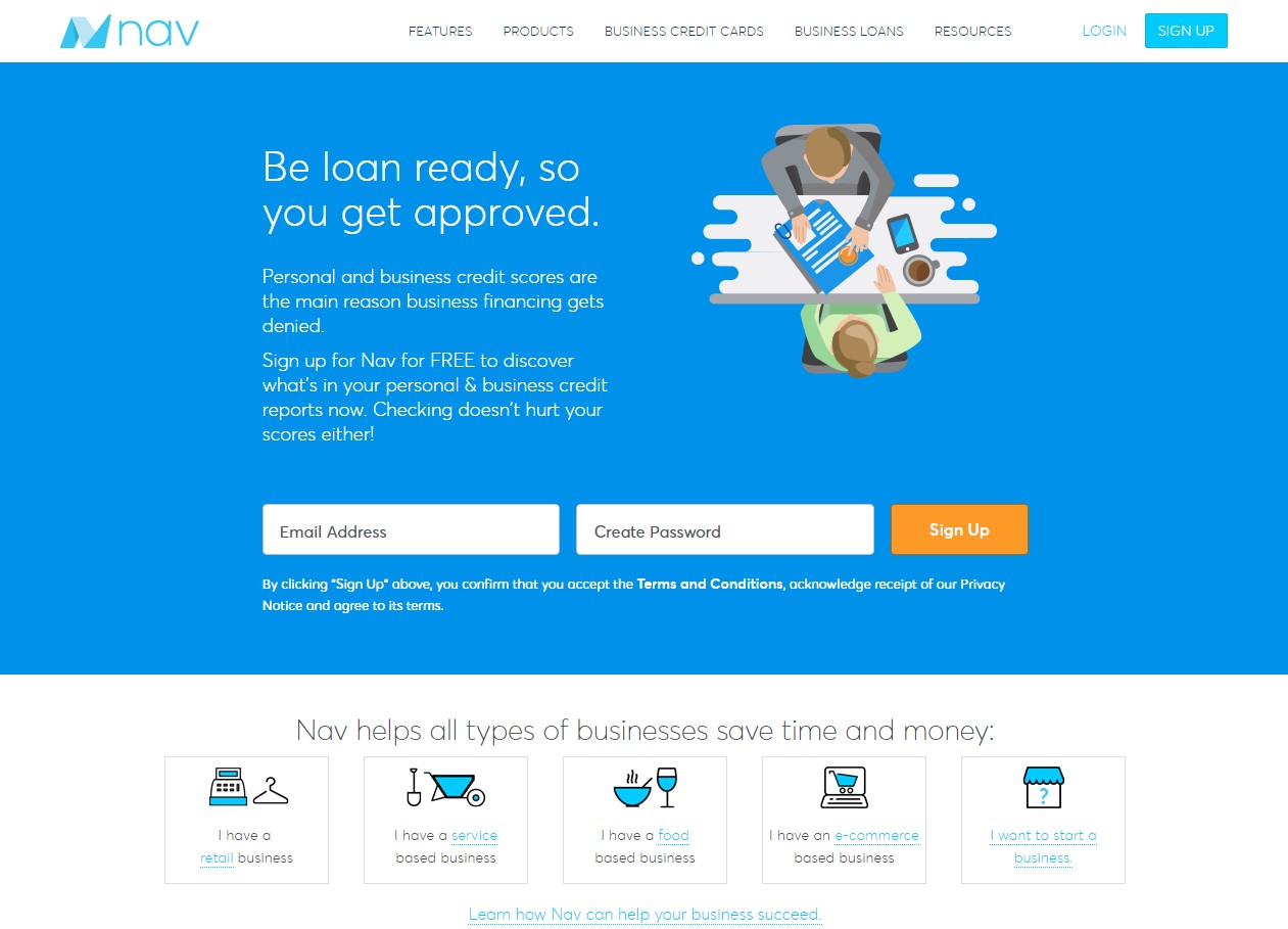 Nav: Business Credit & Financing - Get Approved